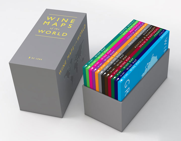 Wine Maps of the World - The Boxed Set – De Long
