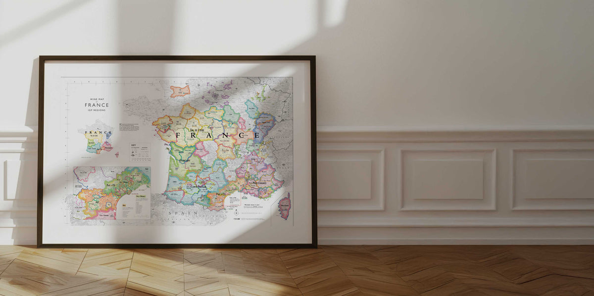 De Long - Wine Maps, Charts & Tasting Notebooks - Learn about Wine