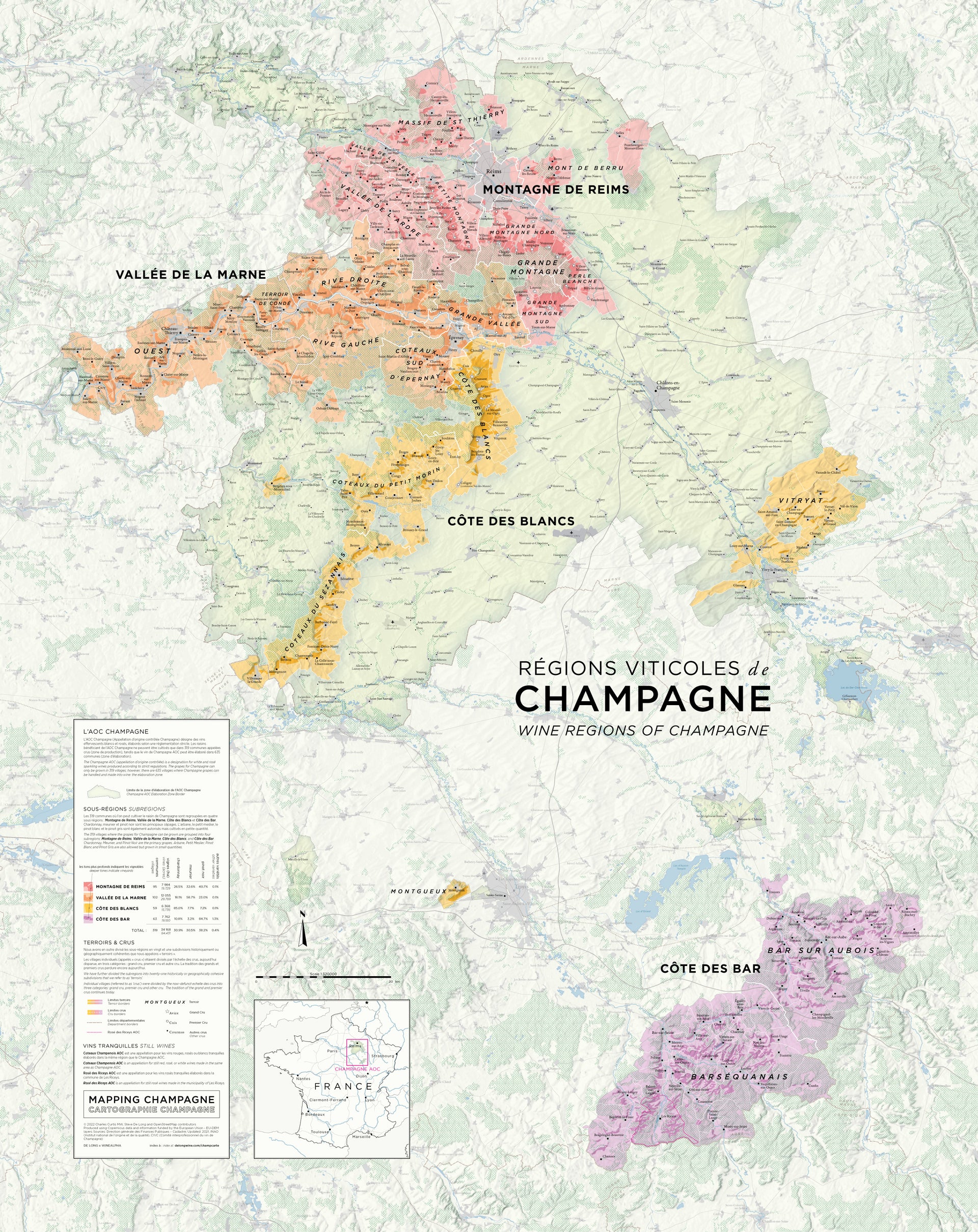 Wine Regions of Champagne – De Long