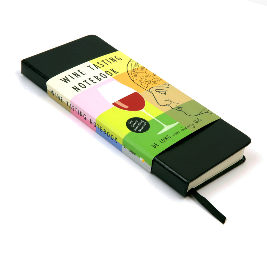 Hardbound Wine Tasting Notebook | De Long