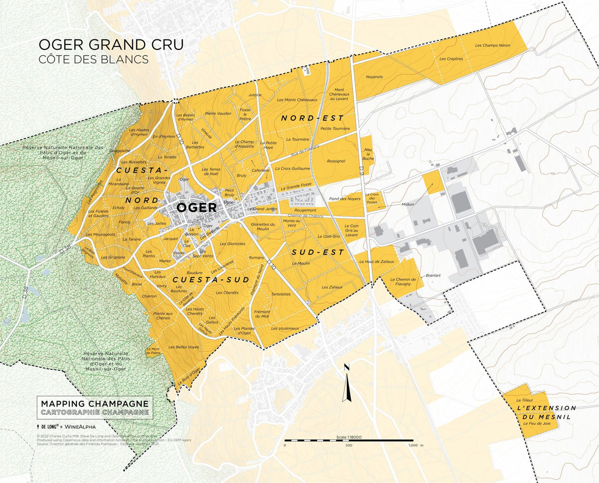 Oger Grand Cru, Côte des Blancs – De Long