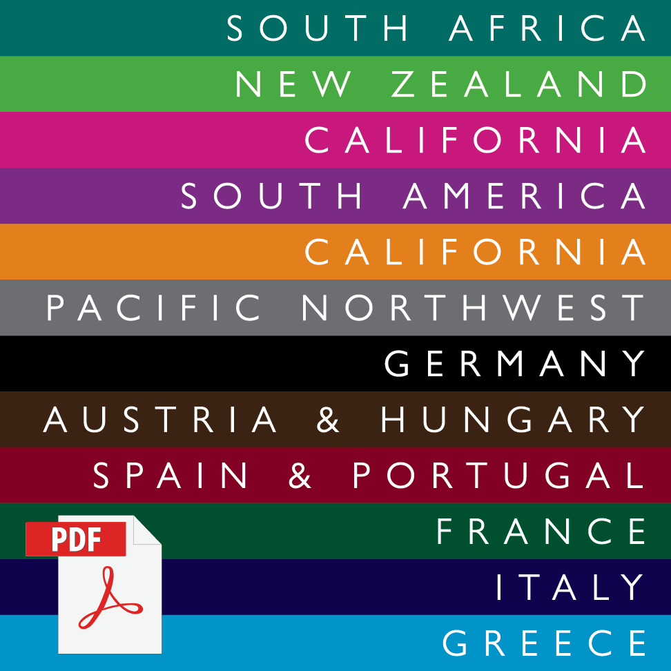 Wine Maps of the World - Digital Edition – De Long